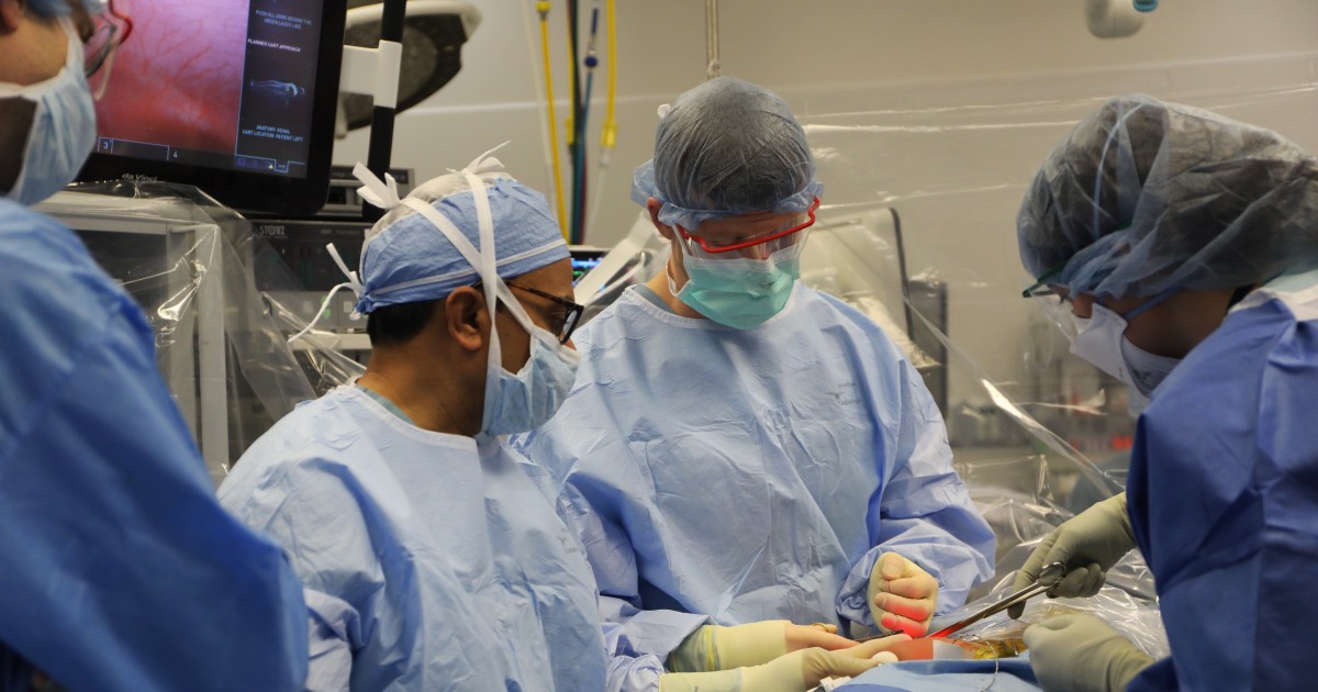 Pediatric Robotic Urological Surgery | Department of Surgery | The ...